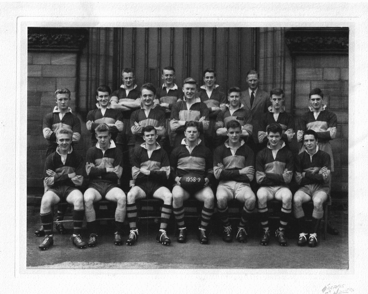 Heath Old Boys Association Sports memories: 1958-9 Rugby Team